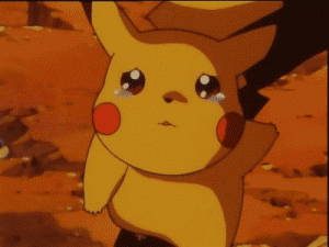 Sad Pikachu – Reaction GIFs